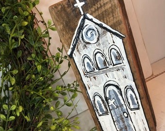 Wood Church | Etsy