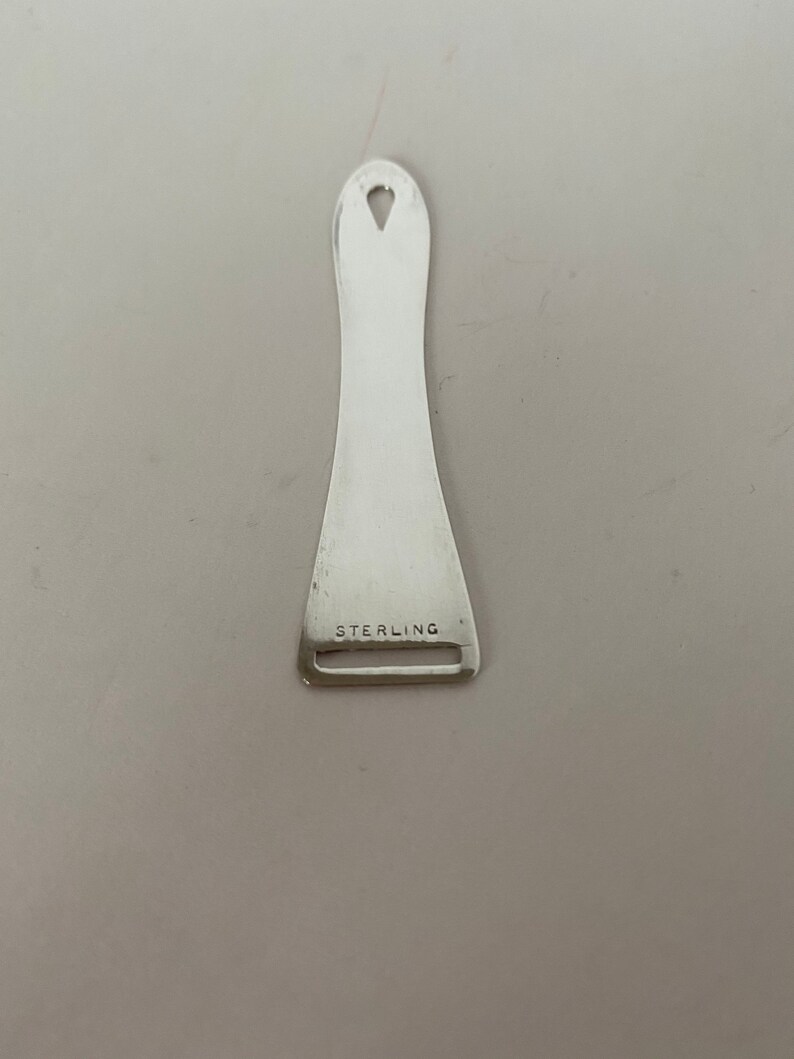 Antiquesterling SILVER BODKIN / Ribbon Threader Set - Etsy