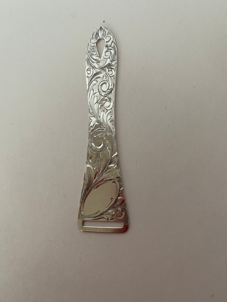 Antiquesterling SILVER BODKIN / Ribbon Threader Set - Etsy