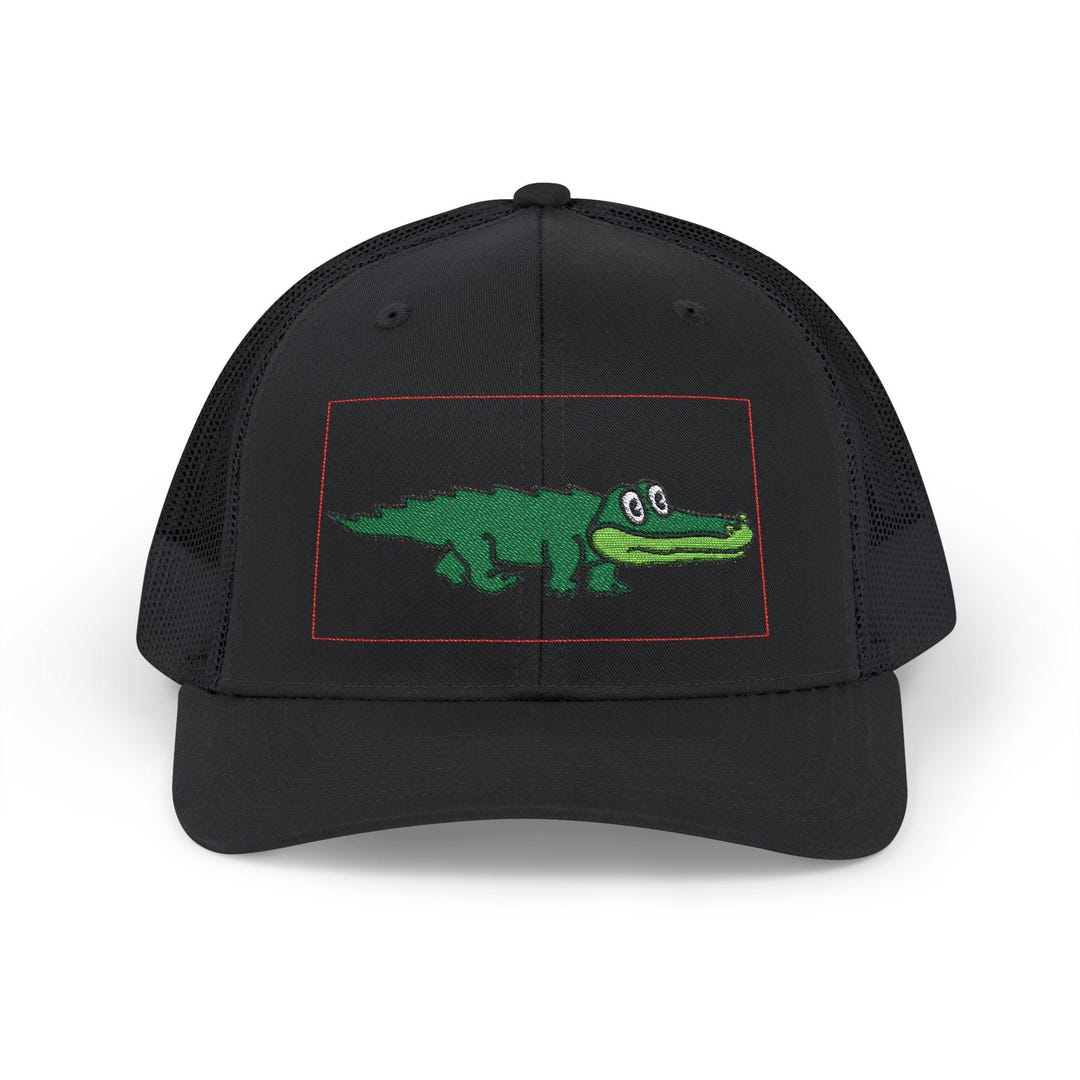 King Gizzard and the Lizard Wizard GATOR Snapback Trucker Cap, Mesh Hat ...