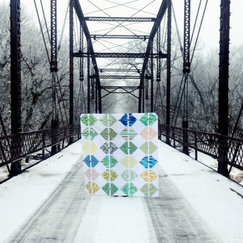 Thunder Bridge Quilt Pattern - Etsy
