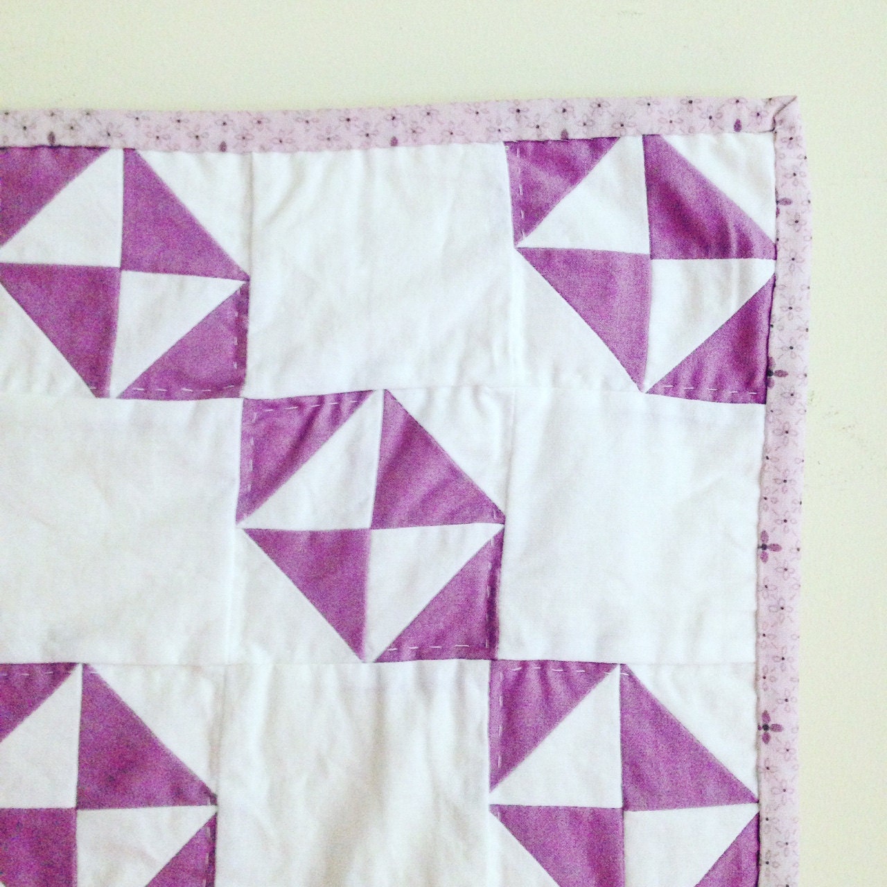 Purple Baby Quilt | Etsy