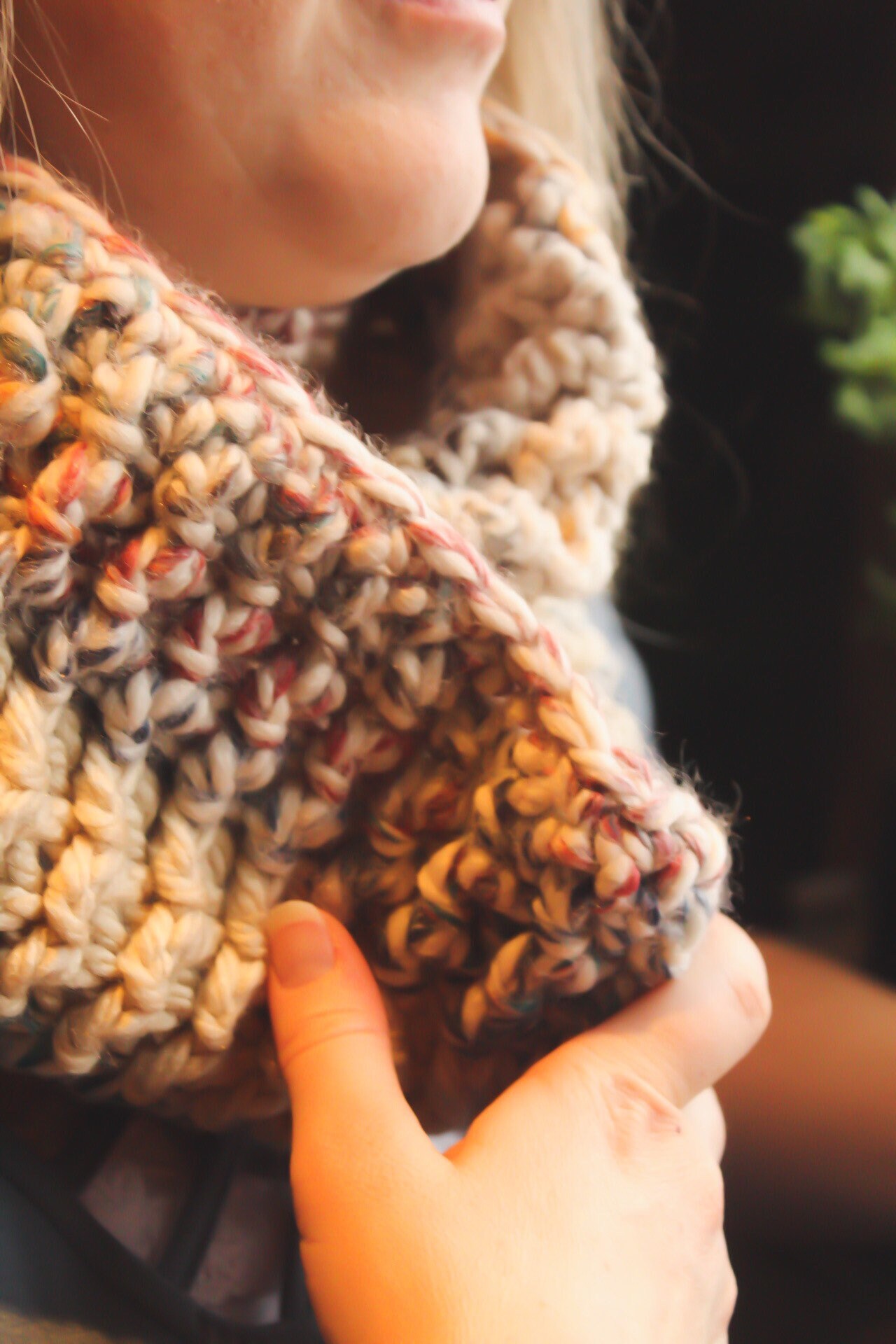 Oatmeal Infinity Scarf - Etsy