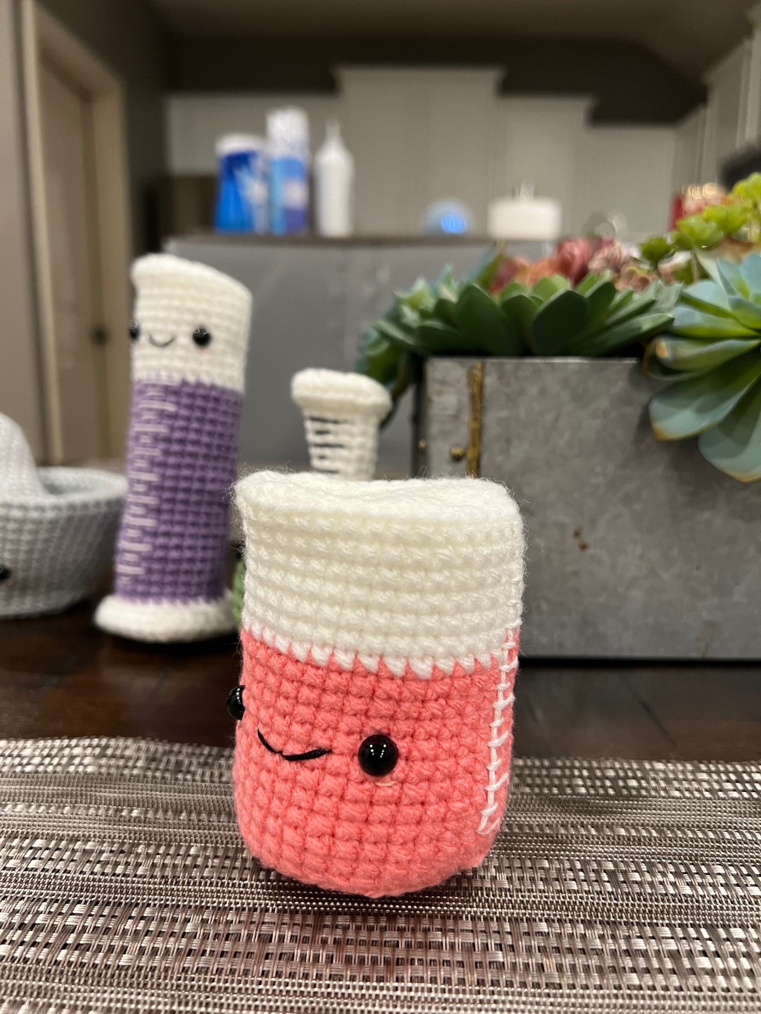 Crochet Chemistry Set, Amigurumi Chemistry Set, Handmade 5-piece ...