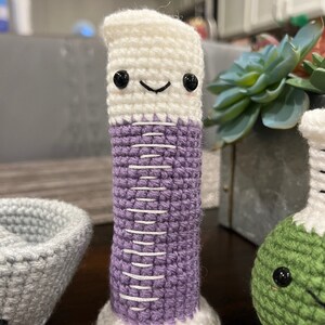 Crochet Chemistry Set, Amigurumi Chemistry Set, Handmade 5-piece ...