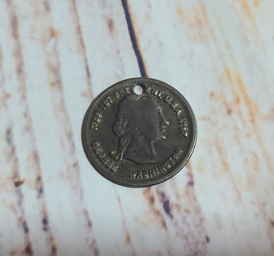 1789-1797 First President George Washington Double Headed Funeral ...