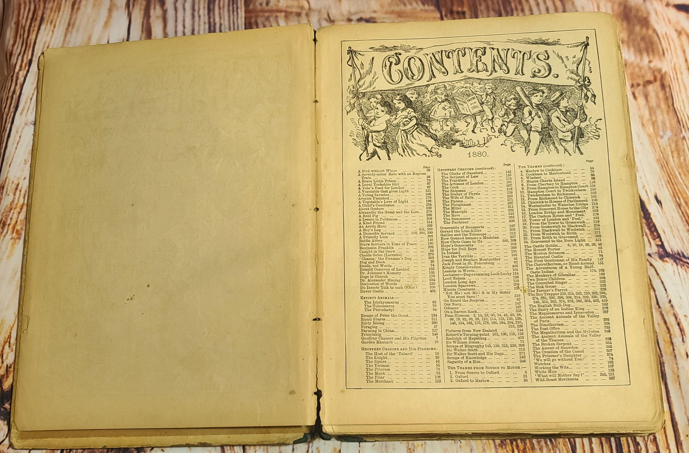 1880 Annual Chatterbox Book Hard Cover - Etsy