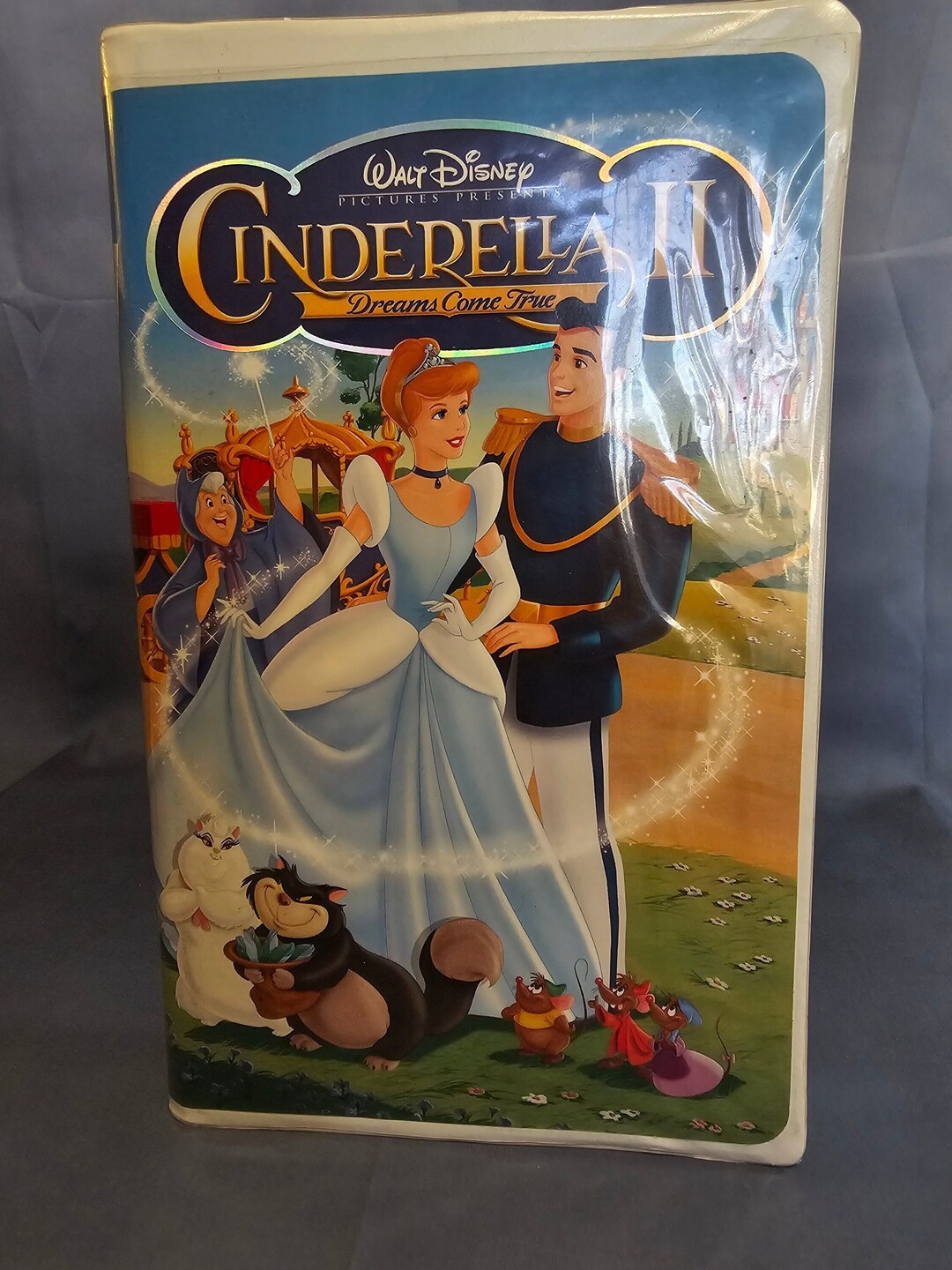 2002 Walt Disney Cinderella II Dream Come True VHS Tape Clamshell Case ...