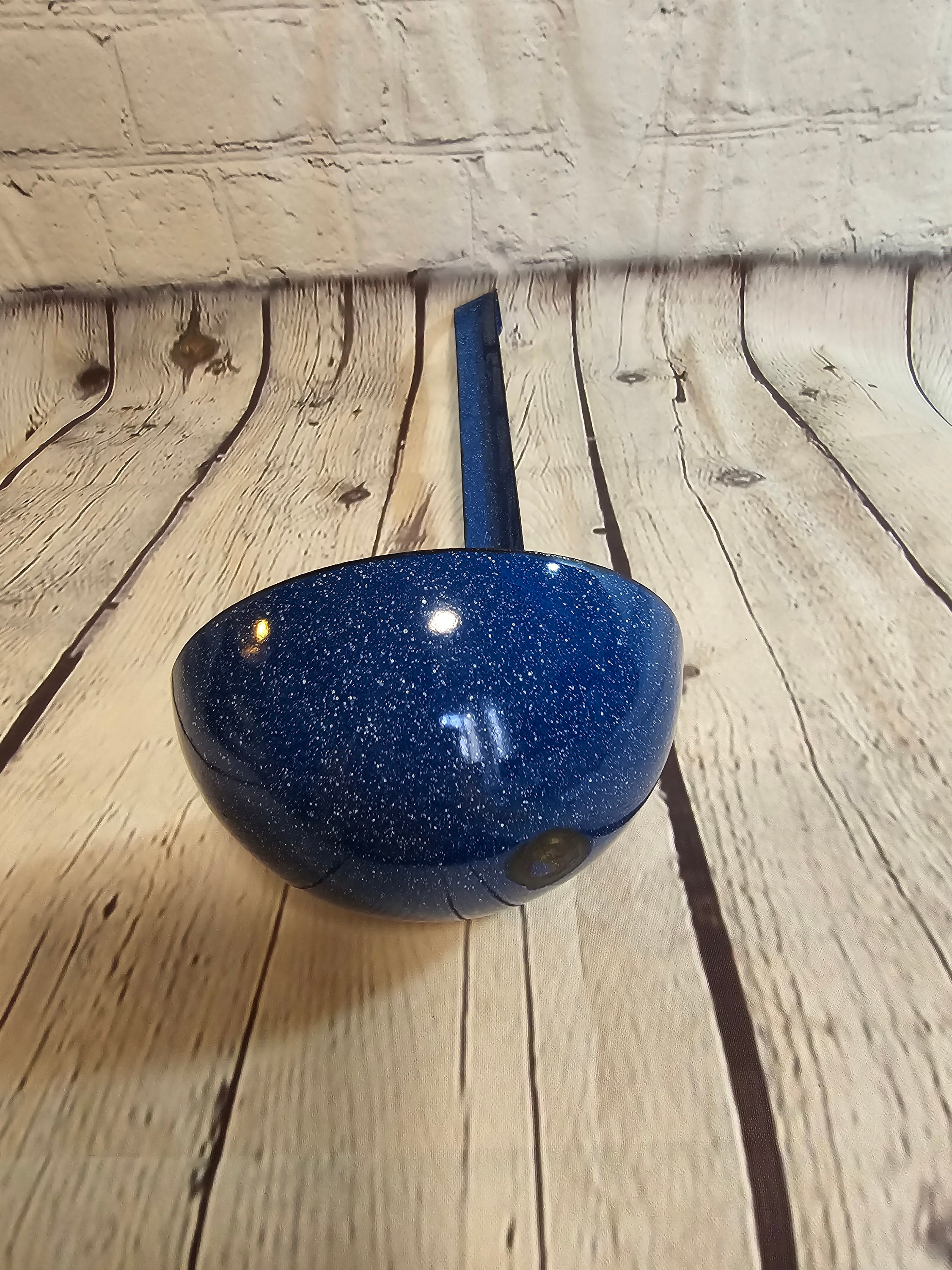 Pre 1960's Blue Speckled Enamelware Ladle 12 Long - Etsy