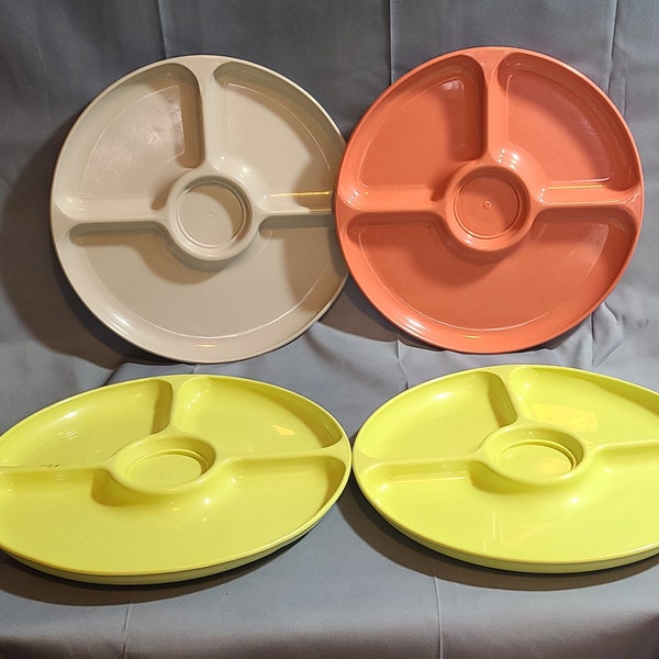 Plastic Divided Plates - Etsy