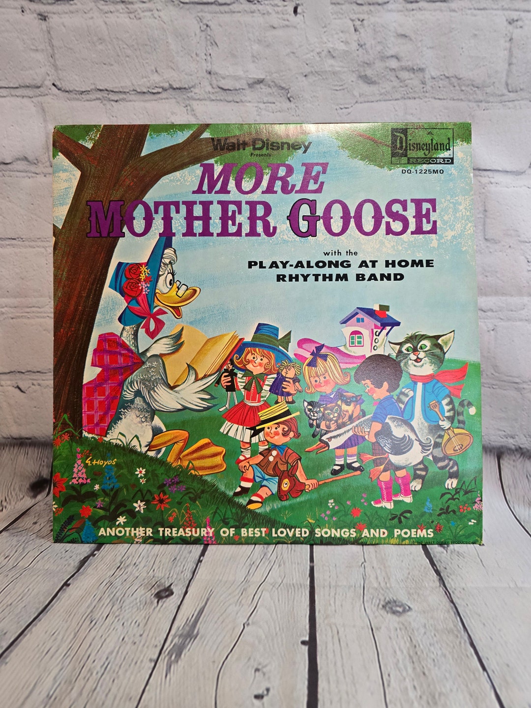 1962 Walt Disney More Mother Goose Vinyl Record Album - Etsy