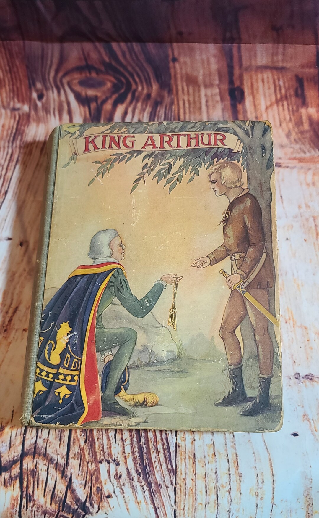 1929 King Arthur Hard Cover Book Henry Gilbert Rare Cover - Etsy