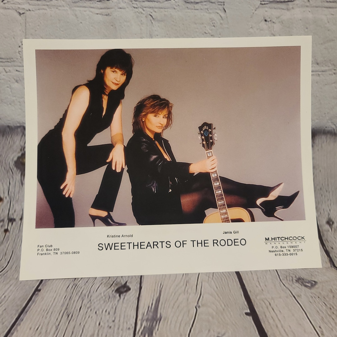 1990's Sweethearts of the Rodeo Fan Club Photograph 8x10 - Etsy