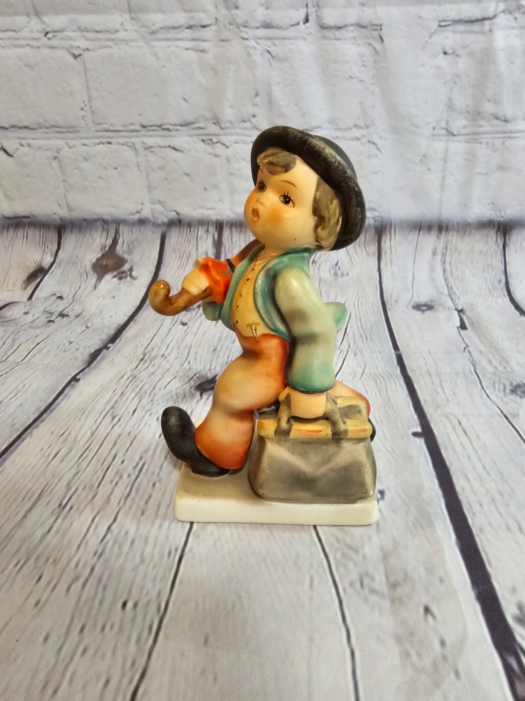 Pre 1960's Merry Wanderer Goebel Hummel Figurine Made in West Germany ...