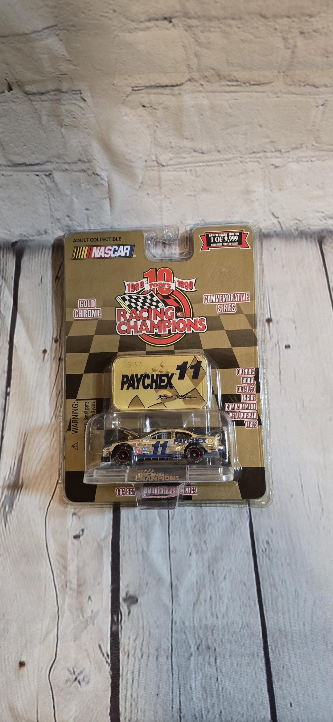 1999 NASCAR Racing Champions Gold Chrome Anniversary Edition 1 of 9,999 ...
