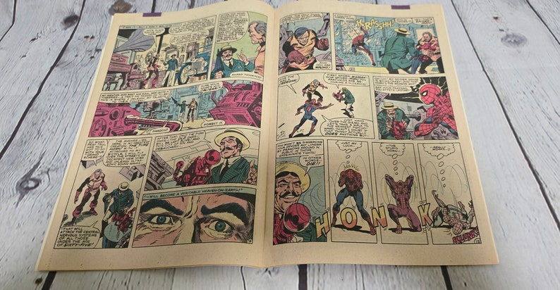 1982 Marvel Team-up Spider-man and Dominic Fortune the Spider and the ...