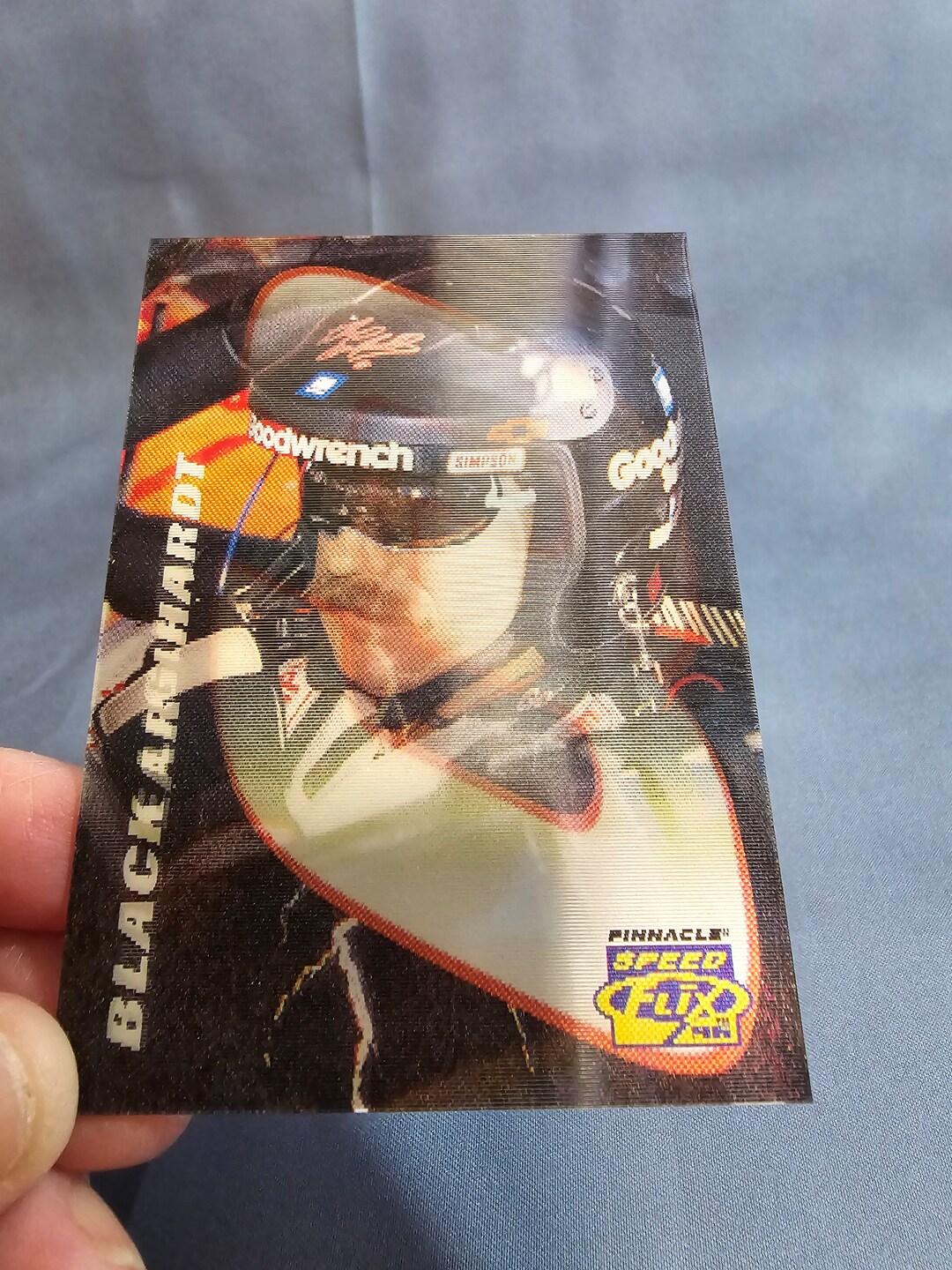 1996 Dale Earnhardt Pinnacle Speed Flix Card #52 Black Lighting ...