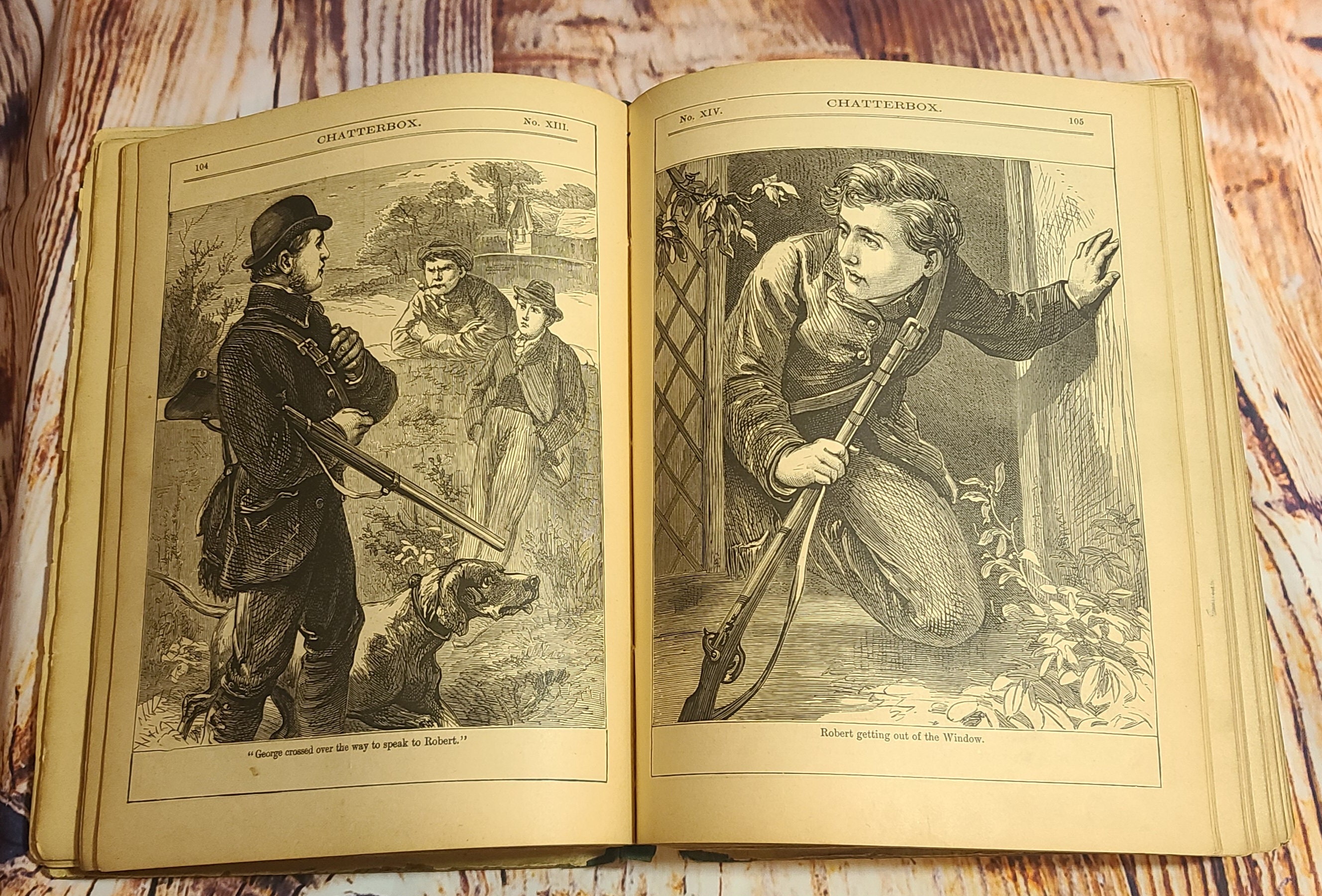 1880 Annual Chatterbox Book Hard Cover - Etsy