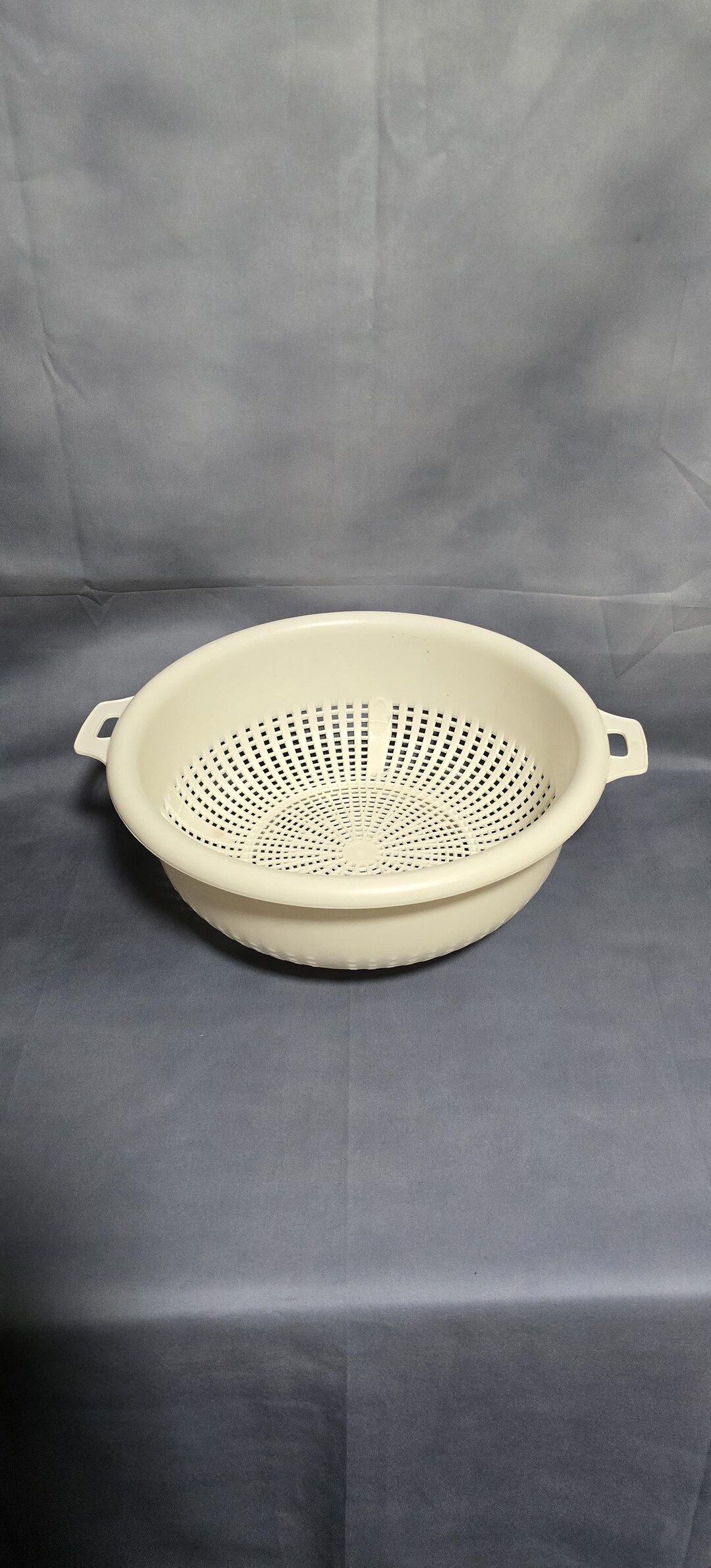 Pre 1980's Large Deep White Plastic Colander/strainer - Etsy