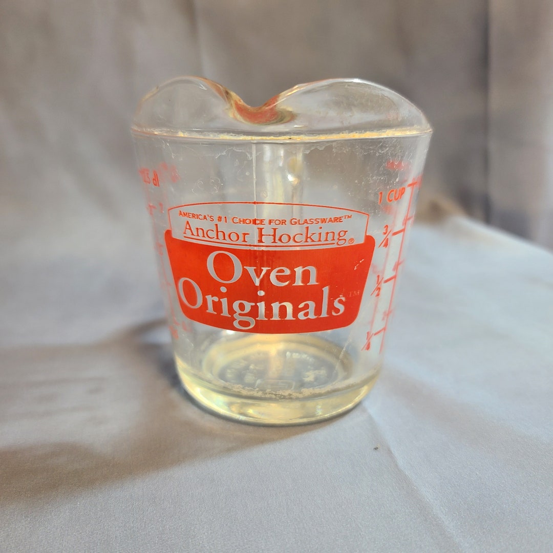 Pre 1980's Anchor Hocking Measuring Cup - Etsy