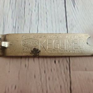 Pre 1960's Pabst Tapa Can and Bottle Opener Canco Keglined - Etsy