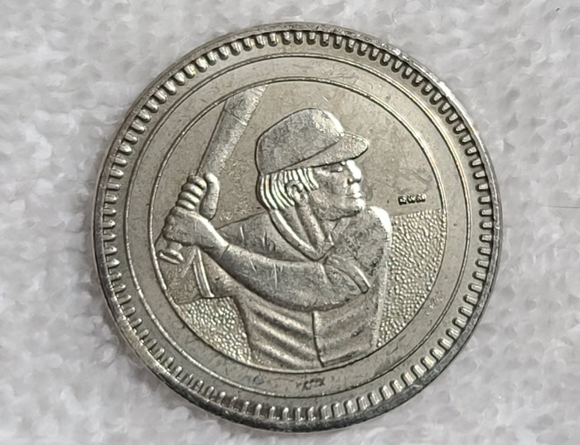 Baseball Batting Cage Token no Cash Value RWM - Etsy