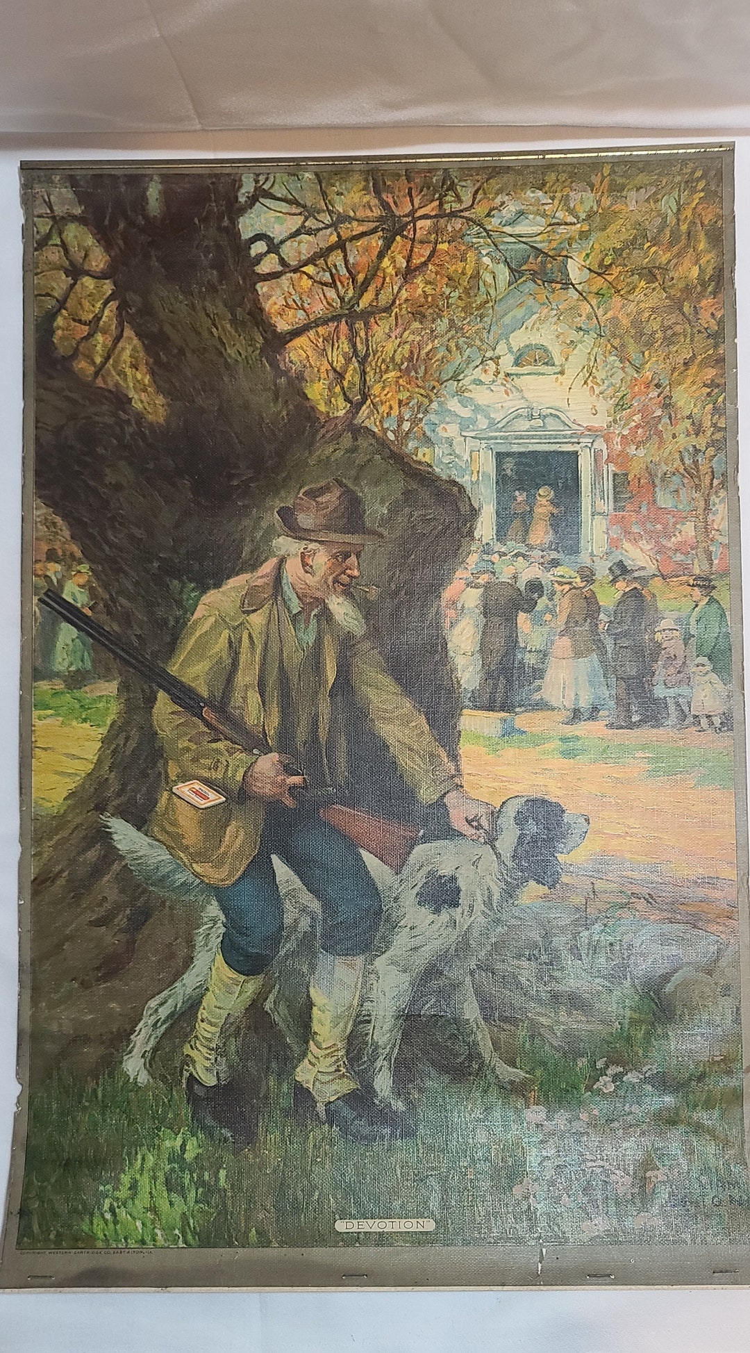 Pre 1920's William Eaton Signed Painted Advertising Poster - Etsy