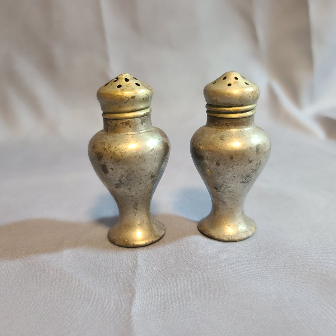 Early 1900's Salt and Pepper Shakers Marked 83 Either - Etsy