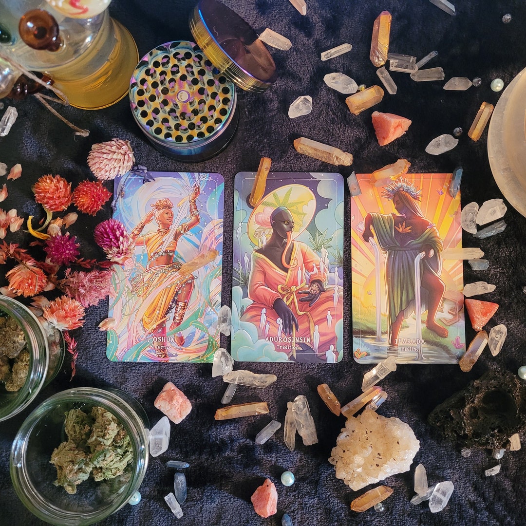 Elevated 3-5 Card Tarot Reading With the Metaphysical Cannabis Oracle ...