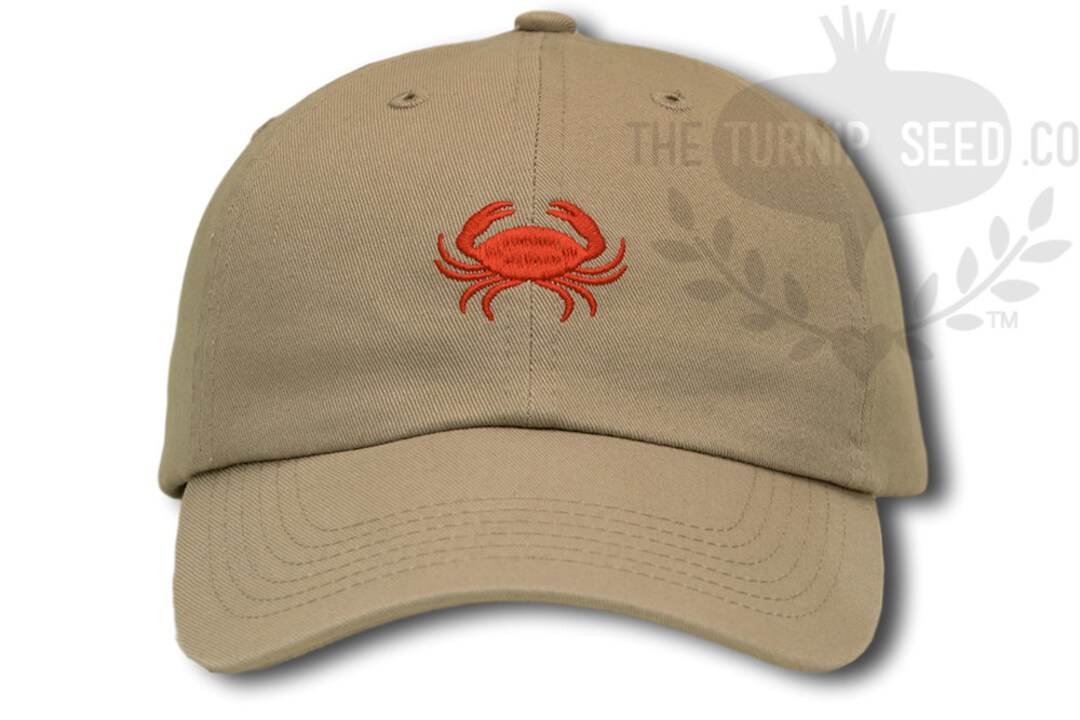 Crab Baseball Cap - Custom Color Hat - Etsy