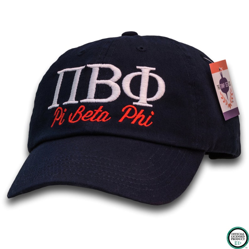 Pi Beta Phi Sorority Baseball Cap Custom Color Hat and | Etsy