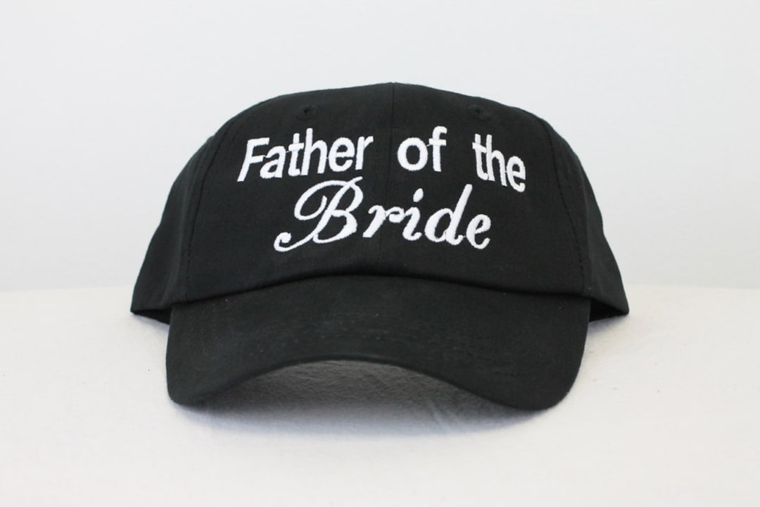 Wedding Father of the Bride Embroidered Baseball Cap - Etsy