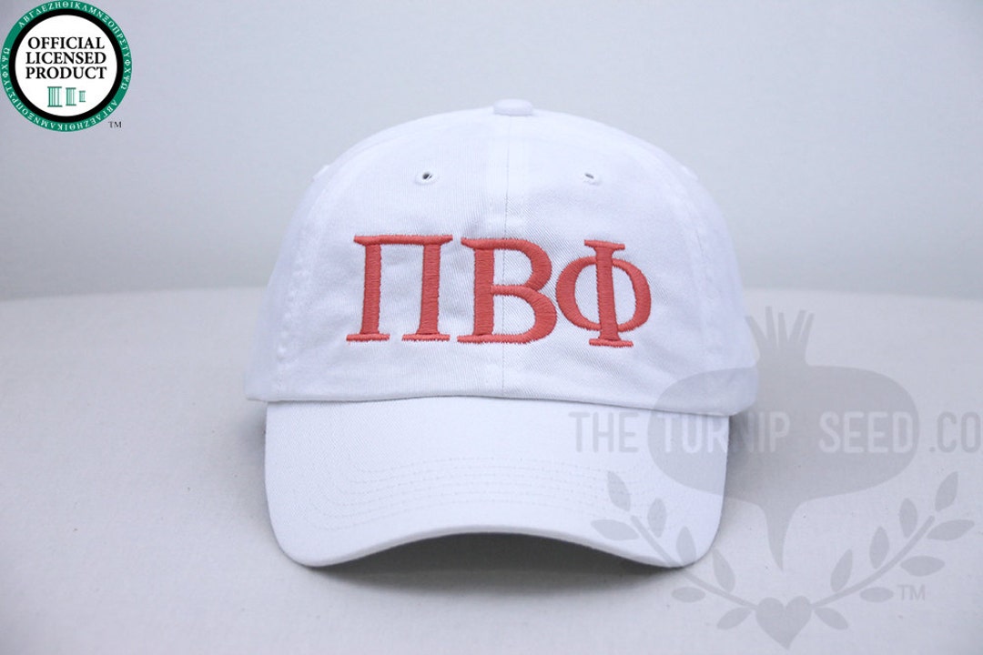 Pi Beta Phi Greek Only Sorority Baseball Cap - Custom Color Hat and ...