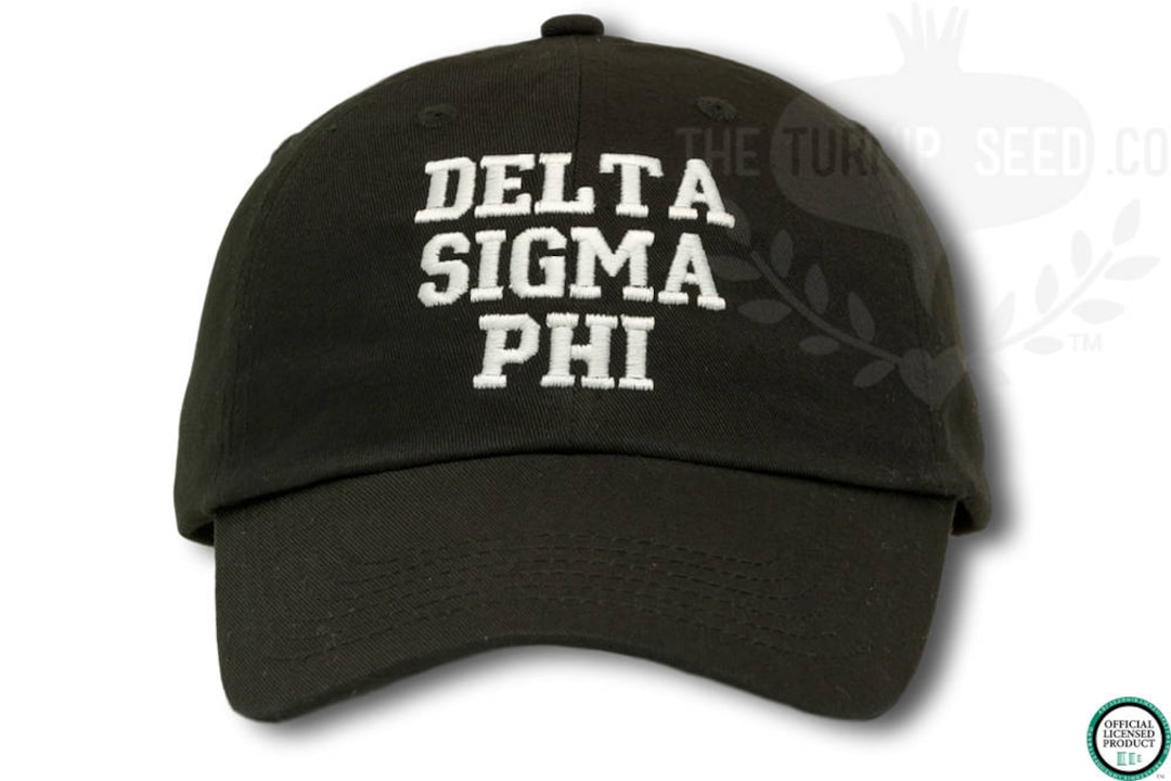 Delta Sigma Phi Fraternity Baseball Cap - Custom Color Hat and ...