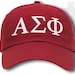 Alpha Sigma Phi Baseball Cap - Custom Color Hat and Embroidery. - Etsy