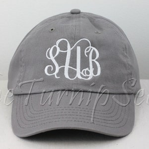 Ladies' Monogram Baseball Cap - Custom Color Hat and Embroidery. - Etsy
