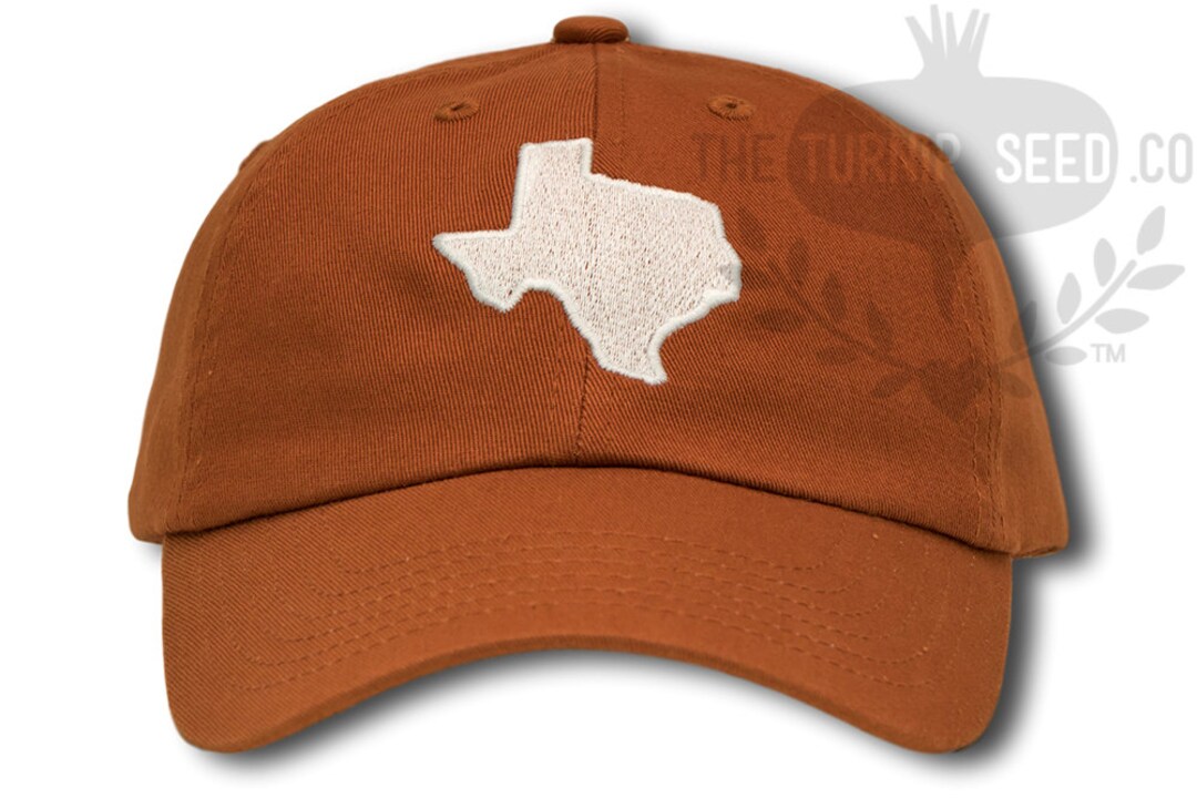Texas State Baseball Cap - Outline State Design - Etsy