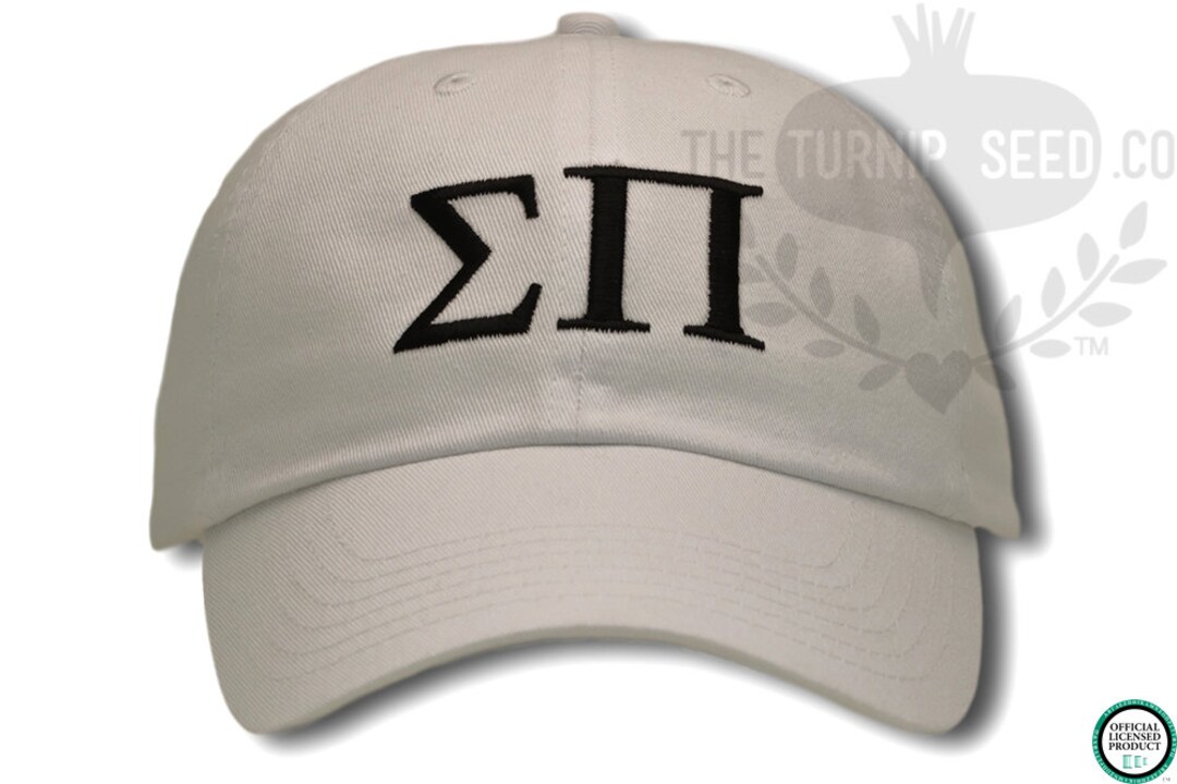 Sigma Pi Baseball Cap - Custom Color Hat and Embroidery. - Etsy