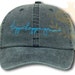Kappa Kappa Gamma Handwriting Script Sorority Baseball Cap Custom Color ...