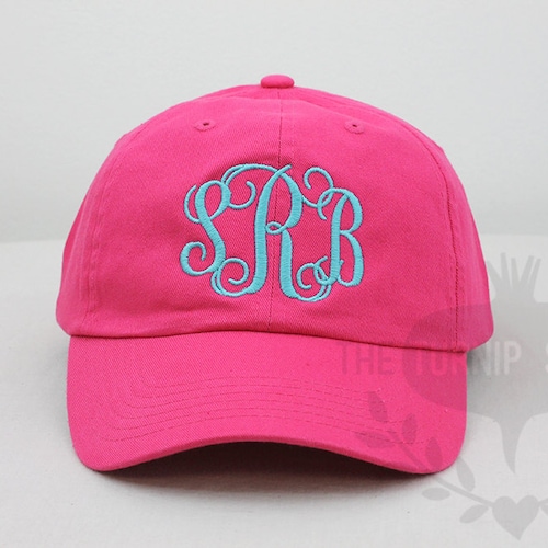 Ladies' Monogram Baseball Cap Custom Color Hat and - Etsy