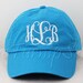 Ladies' Monogram Baseball Cap - Custom Color Hat and Embroidery. - Etsy