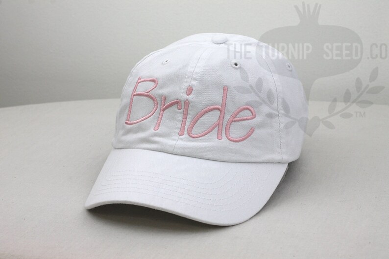 Wedding Bride and Groom Embroidered Baseball Caps Designer | Etsy