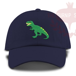 TODDLER T-rex Dinosaur Tyrannosaurus Rex Baseball Cap Custom Color Hat ...