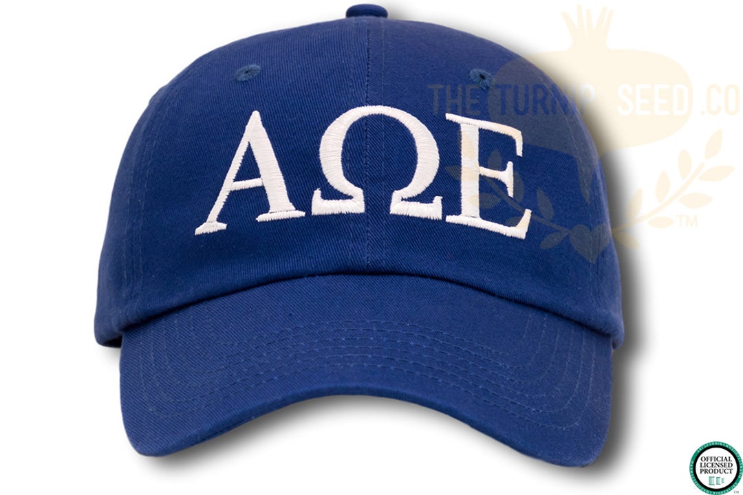 Alpha Omega Epsilon Baseball Cap - Custom Color Hat and Embroidery. - Etsy