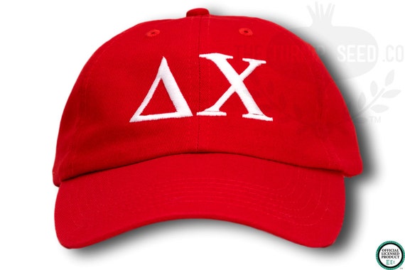 Delta Chi Fraternity Baseball Cap Custom Color Hat and | Etsy