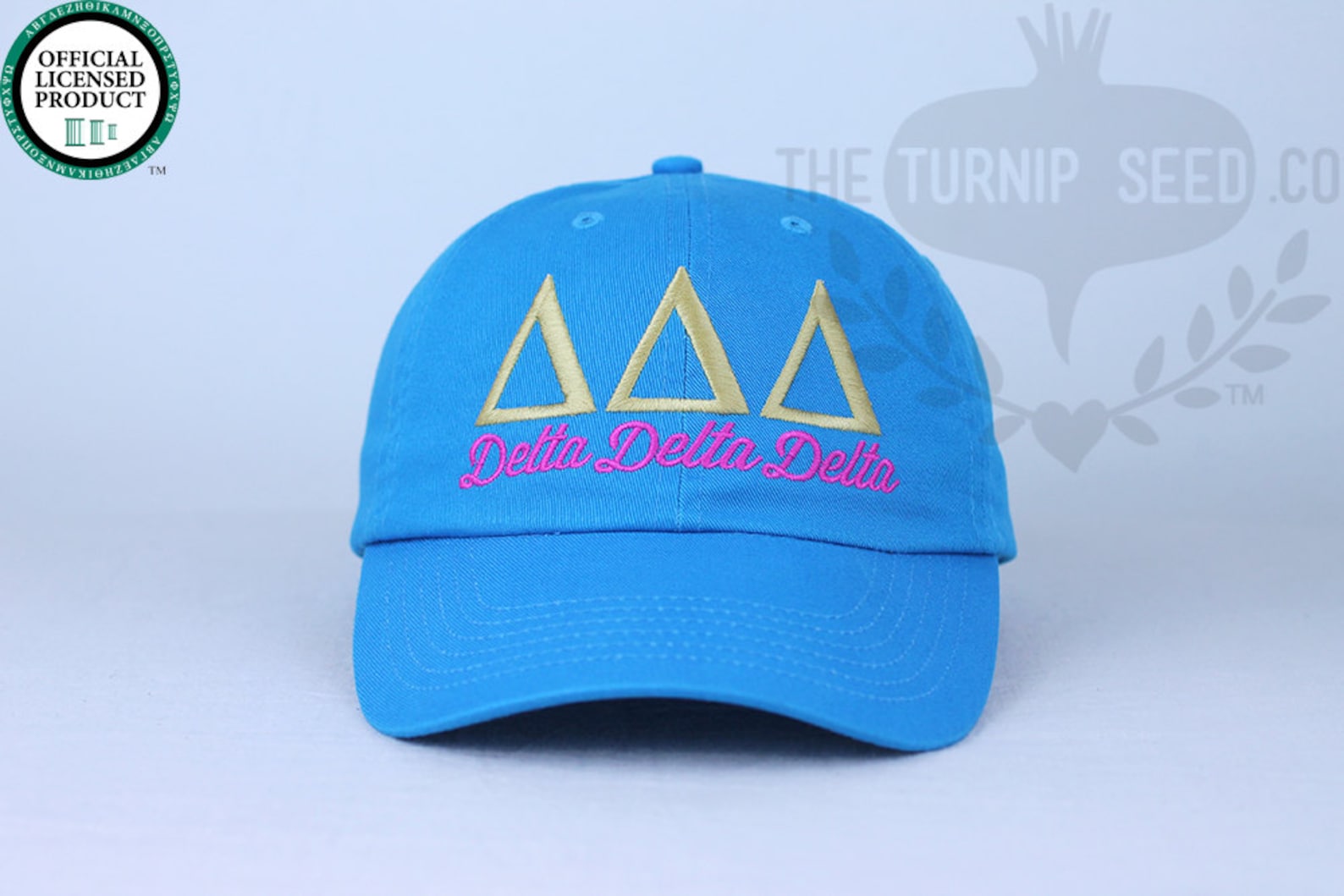 Delta Delta Delta Sorority Baseball Cap Custom Color Hat and | Etsy