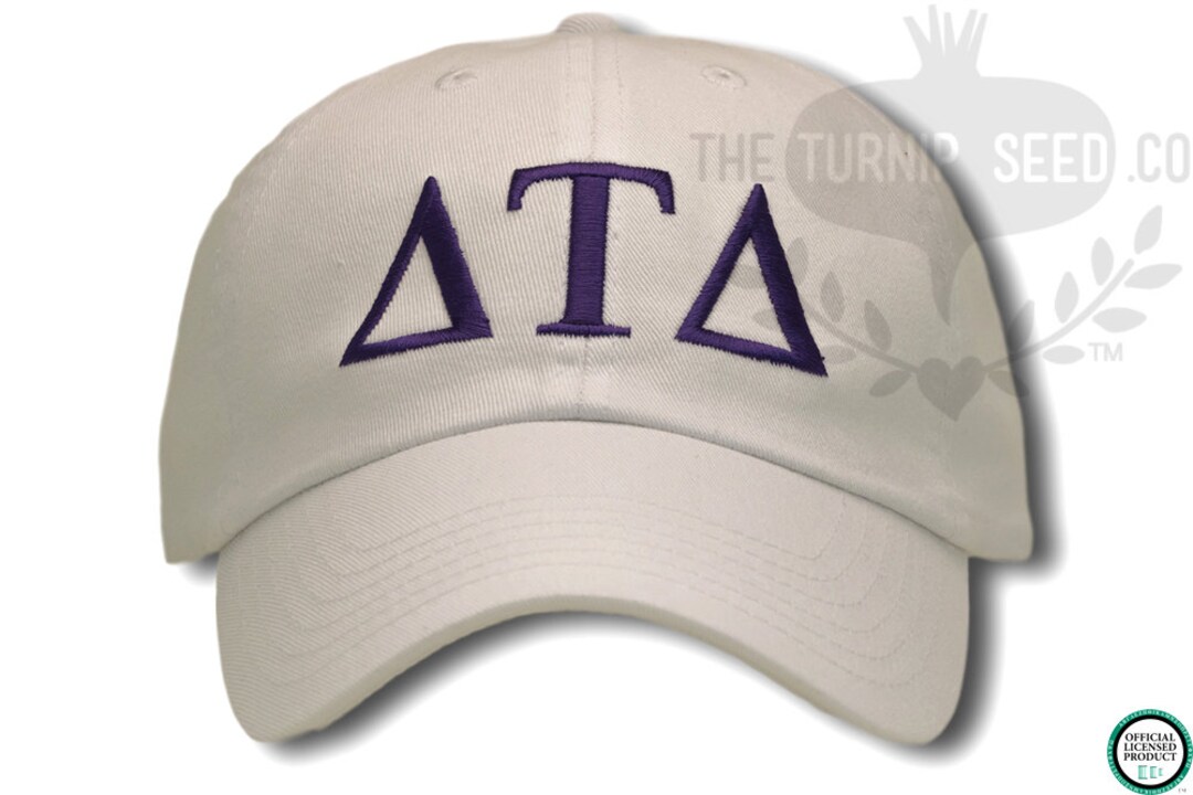 Delta Tau Delta Baseball Cap - Custom Color Hat and Embroidery. - Etsy
