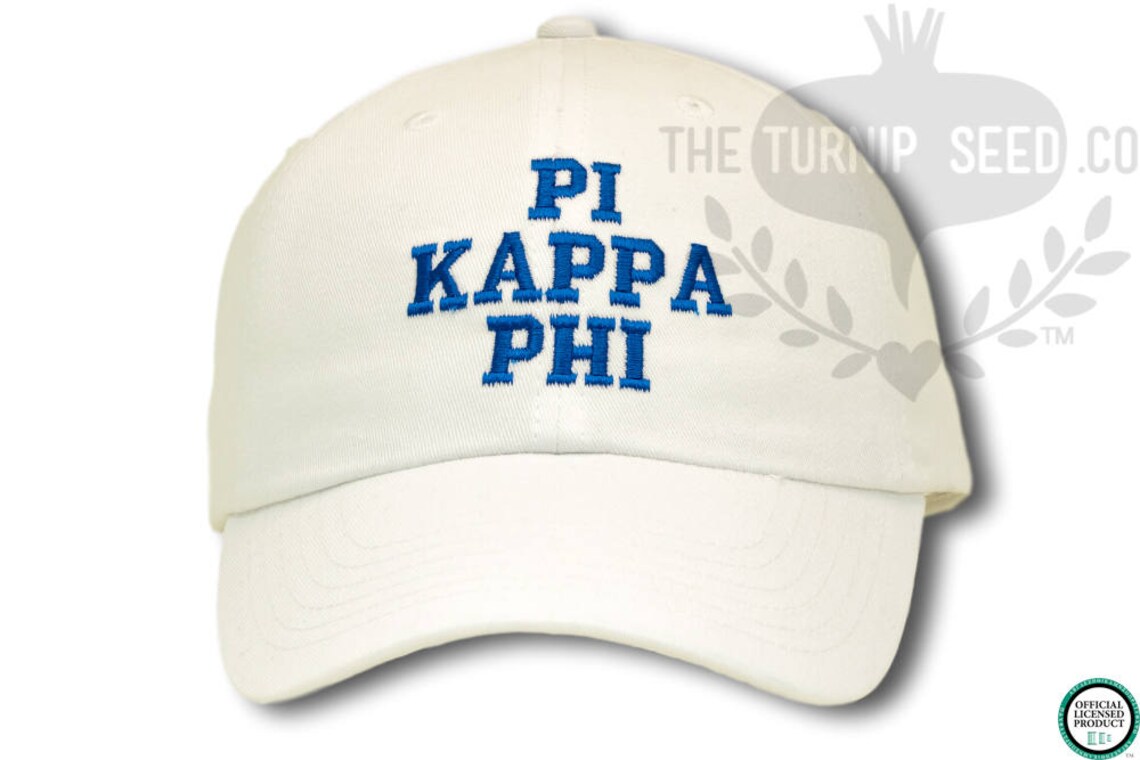 Pi Kappa Phi Fraternity Baseball Cap Custom Color Hat and | Etsy