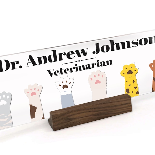 Desk Name Plate - Etsy
