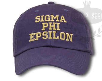 Delta Sigma Phi Fraternity Baseball Cap Custom Color Hat and | Etsy
